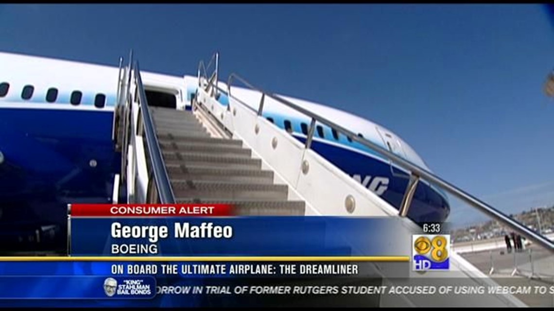 On board the ultimate airplane: The Dreamliner | cbs8.com
