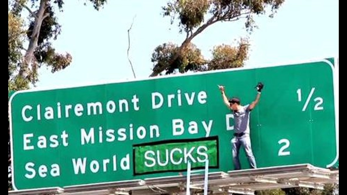 CHP: Steve-O should be charged in SeaWorld sign stunt | cbs8.com