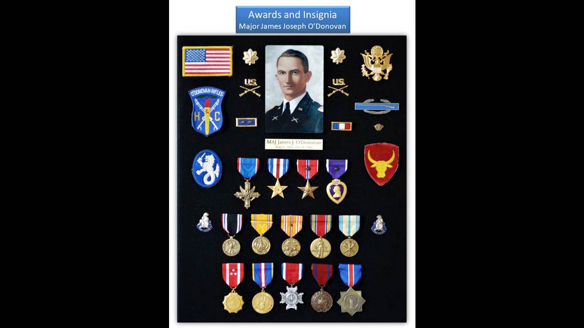 Major James O'Donovan's remains identified after 83 years | cbs8.com