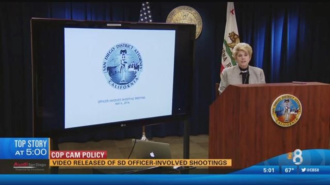 Officer-involved shootings justified - San Diego District Attorney ...