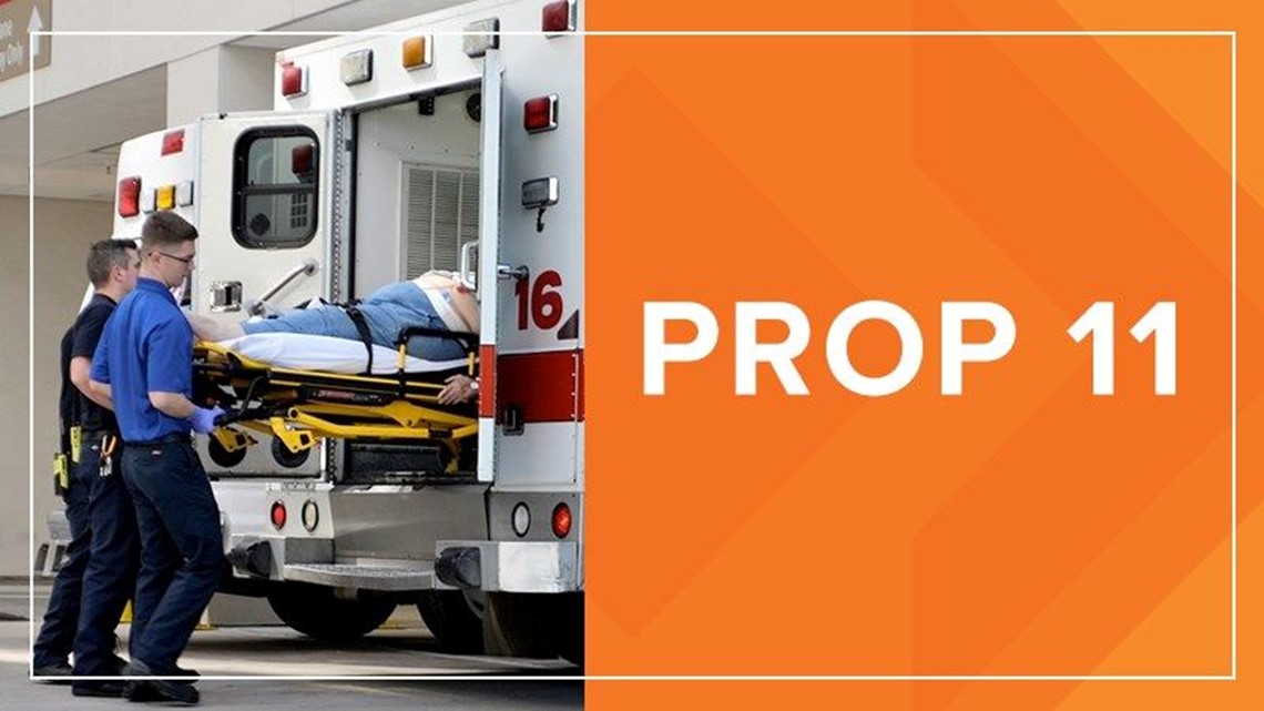 California Prop 11: Numbers show proposition affecting emergency ...