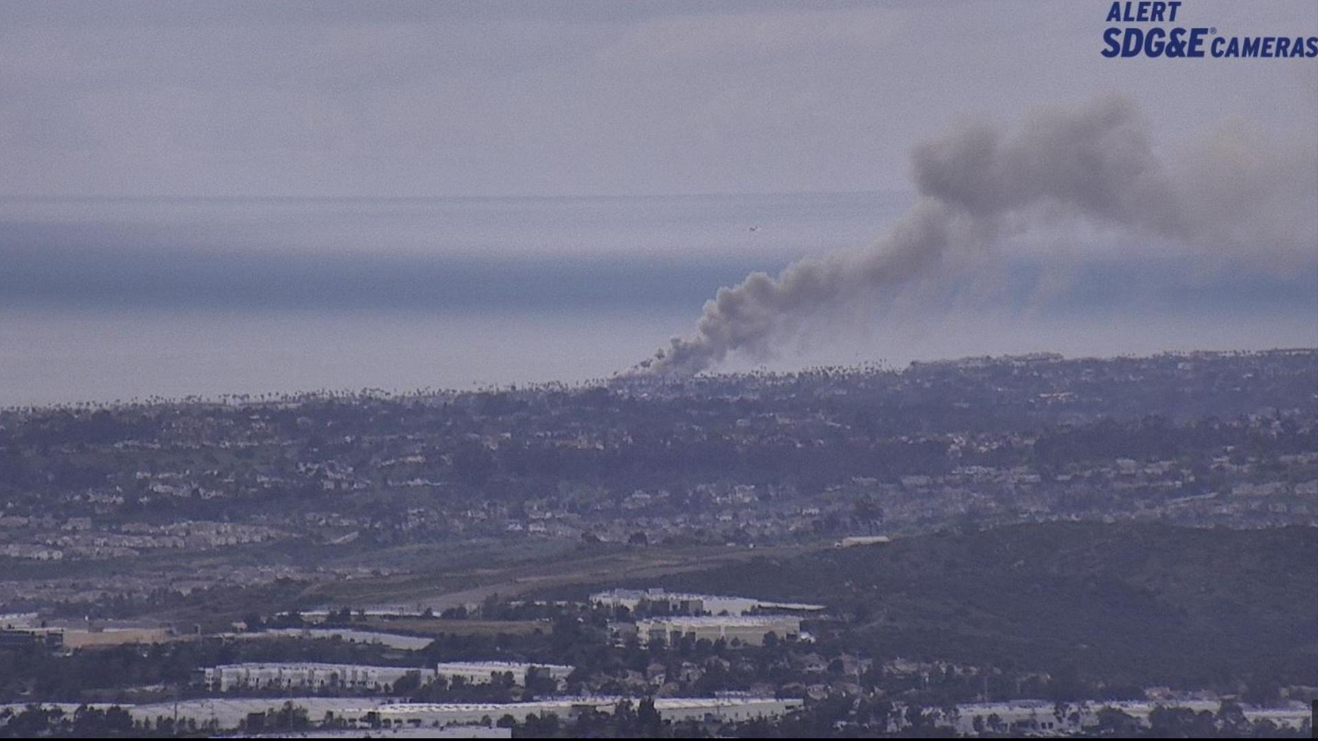 Fire erupts on Oceanside Pier | cbs8.com
