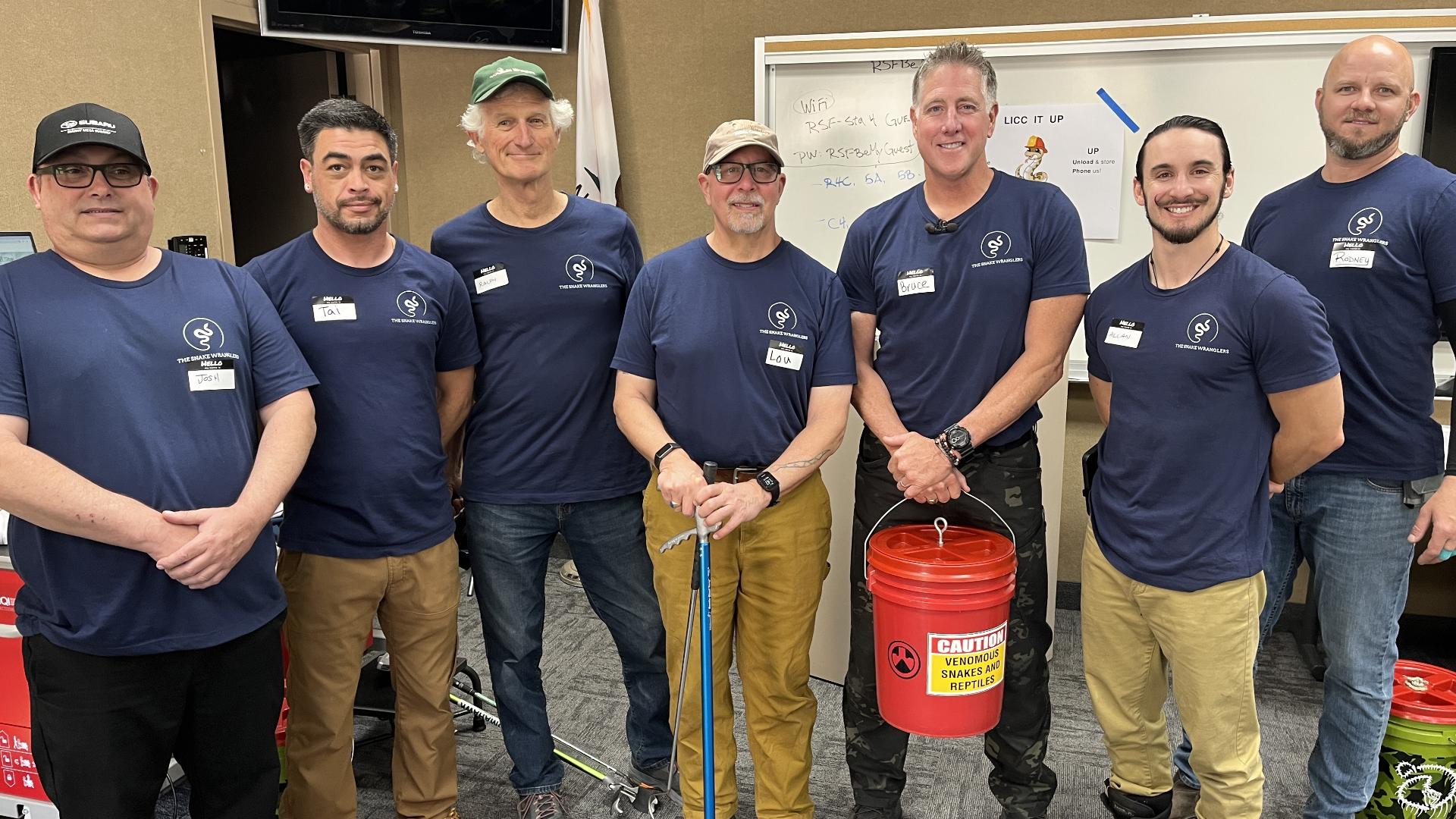 The Snake Wranglers helping train San Diego firefighters | cbs8.com