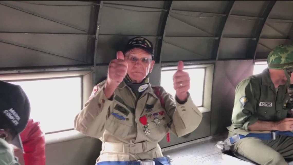 World War II legend Tom Rice memorial | cbs8.com