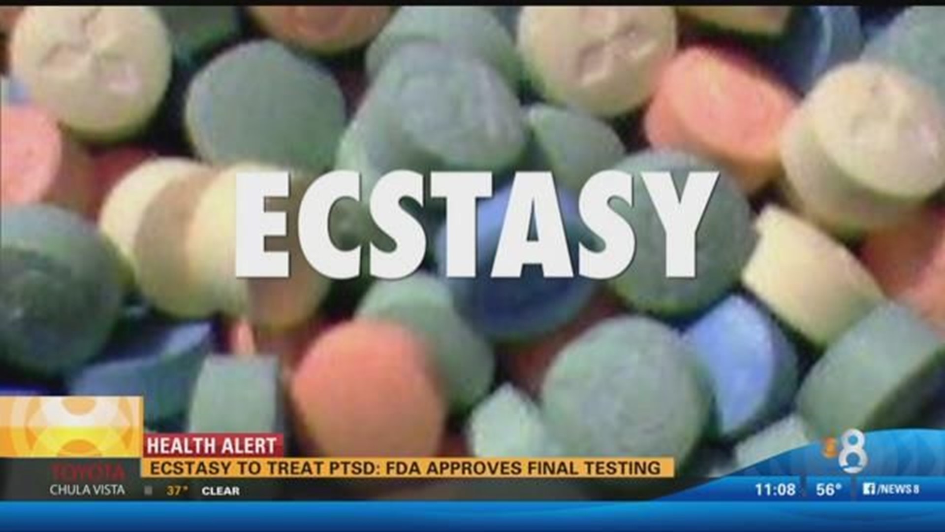 Ecstasy to treat PTSD: FDA approves final testing | cbs8.com