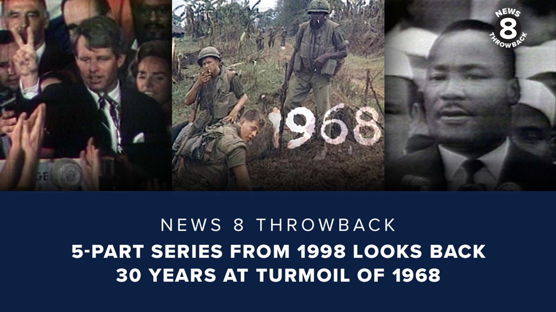News 8 Throwback: 5-part series looks back at turmoil of 1968 | cbs8.com