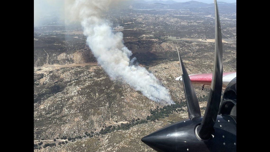 Fire burns 65 acres near Golden Acorn Casino | cbs8.com