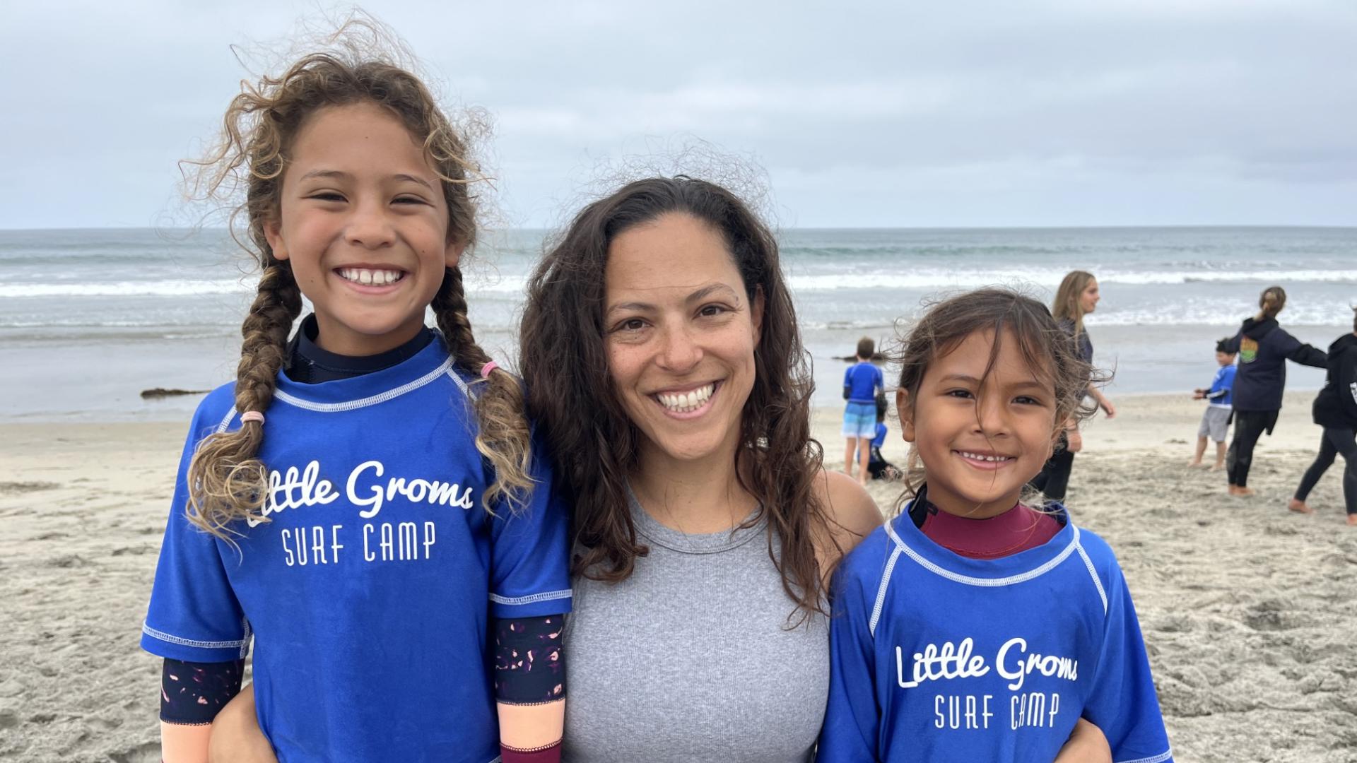 Little Groms Surf Camp teaches ocean safety in Encinitas | cbs8.com