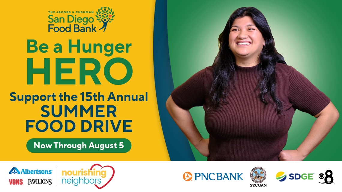 San Diego Food Bank Summer Food Drive | 2025 | cbs8.com