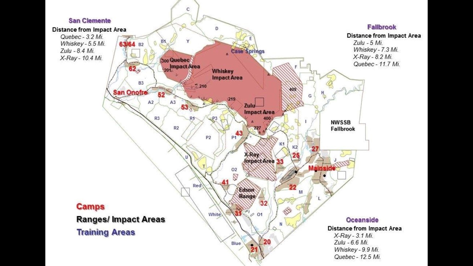Brush fire breaks out on Camp Pendleton | cbs8.com