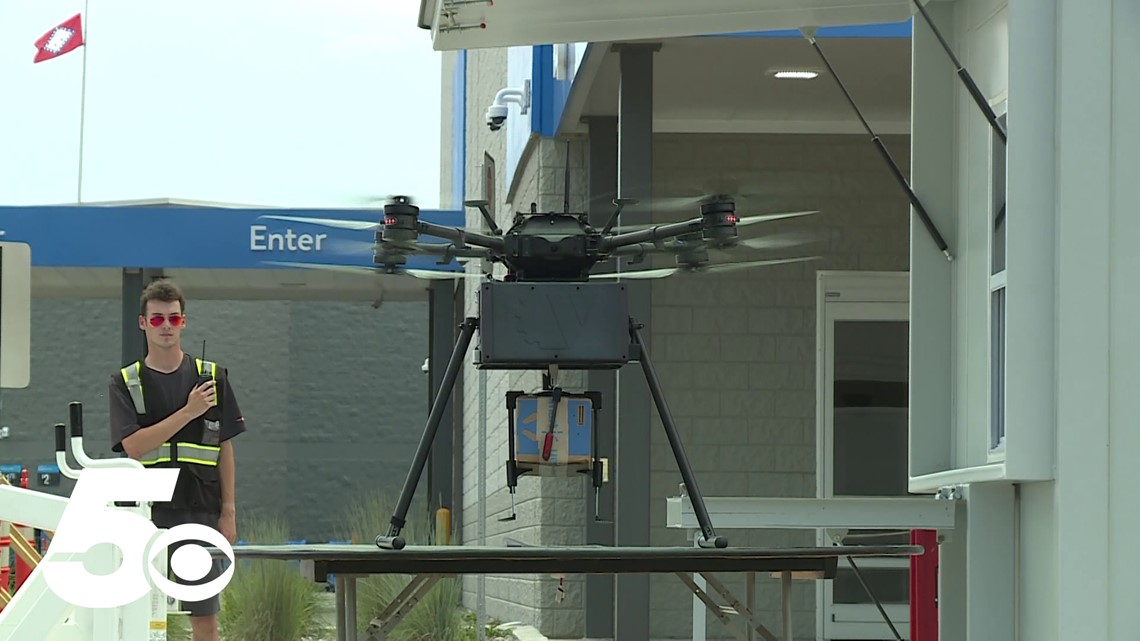 Walmart DroneUp program making deliveries around NWA | cbs8.com