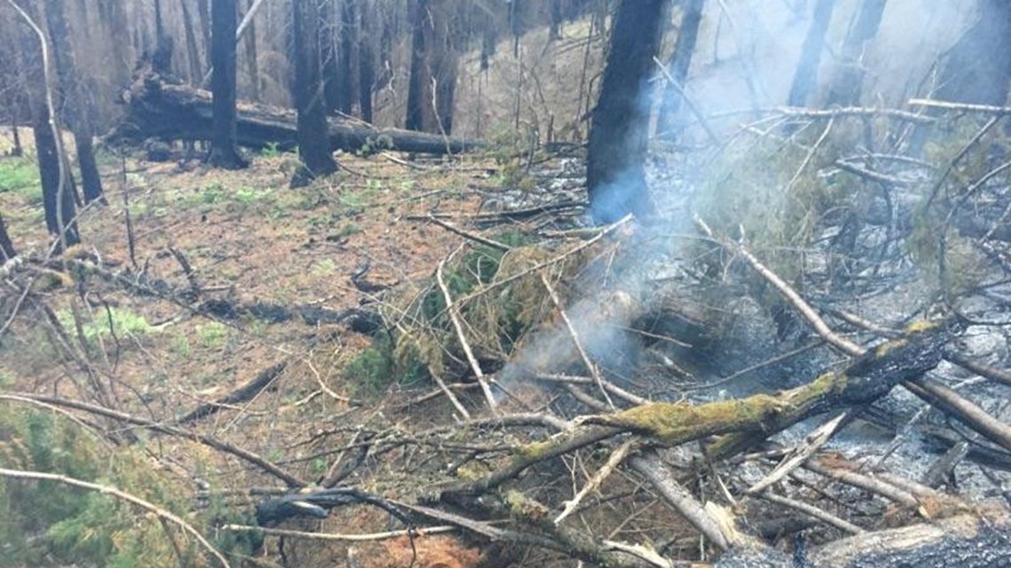 Hot spot from Eagle Creek Fire flares up in Columbia Gorge | cbs8.com
