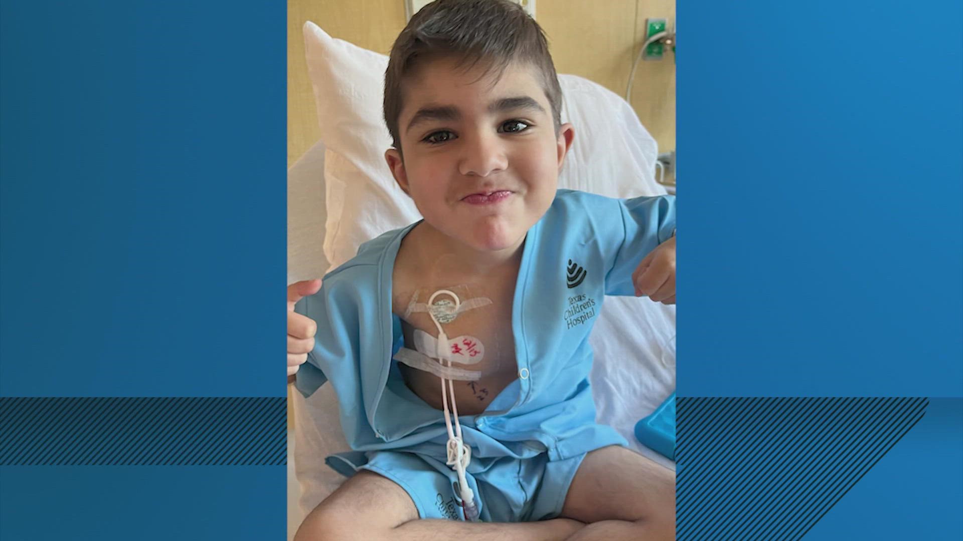Bone marrow transplant needed to save 5-year-old's life | cbs8.com