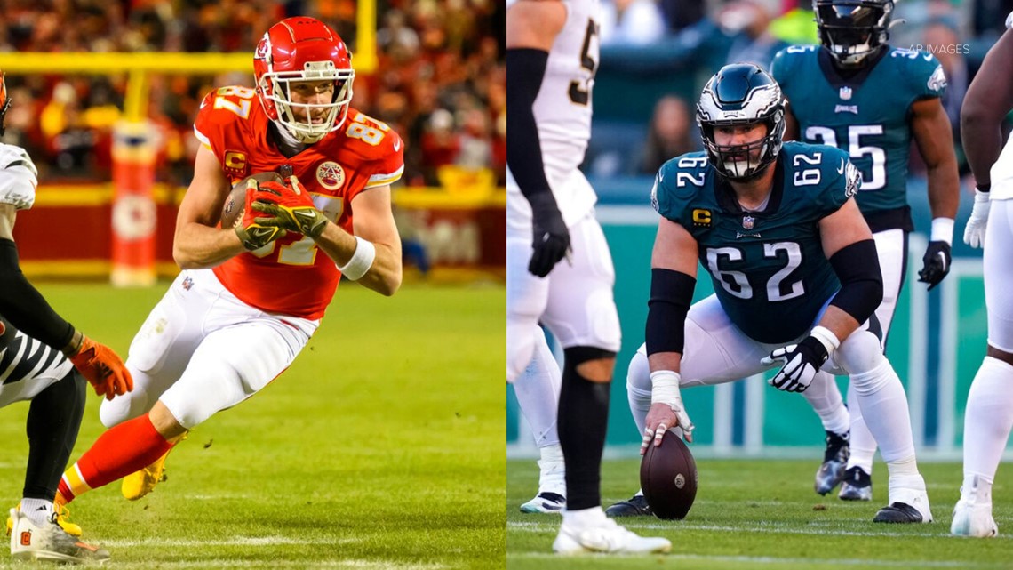 The Kelce brothers will make history in Super Bowl LVII | cbs8.com