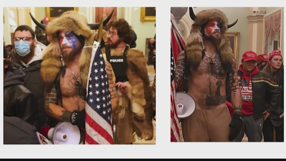 Jacob Chansley, 'QAnon Shaman,' sentenced to 41 months in prison | cbs8.com