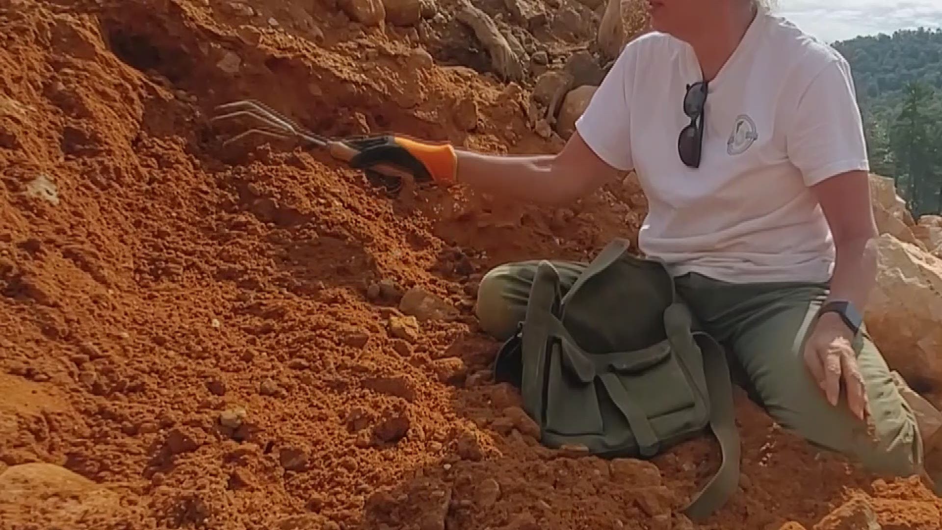 Digging for treasure at Twin Creeks Crystal Mine in Mt Ida | cbs8.com
