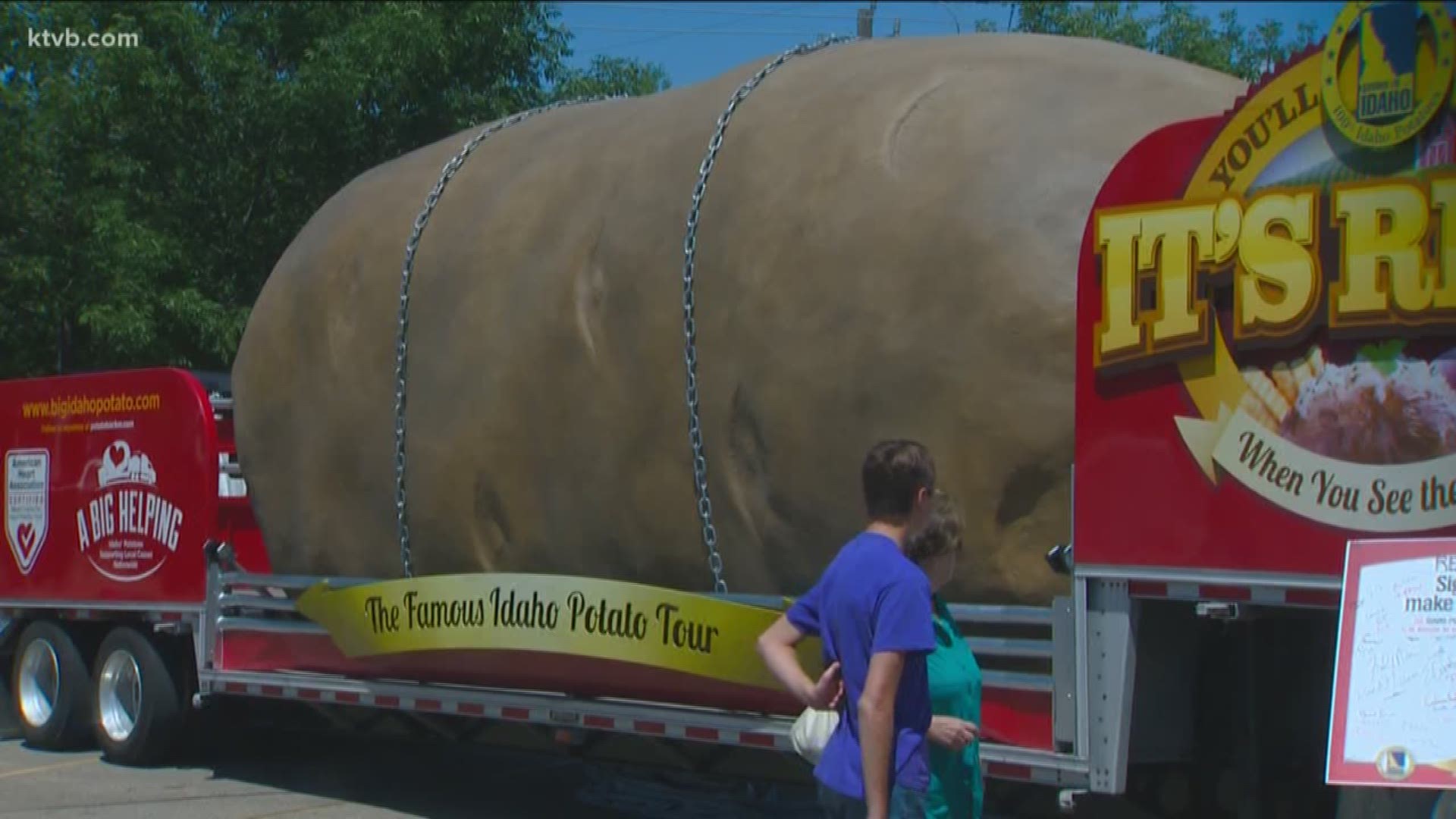 Souped-up Spud: New Big Idaho Potato Truck ready to hit the road | cbs8.com