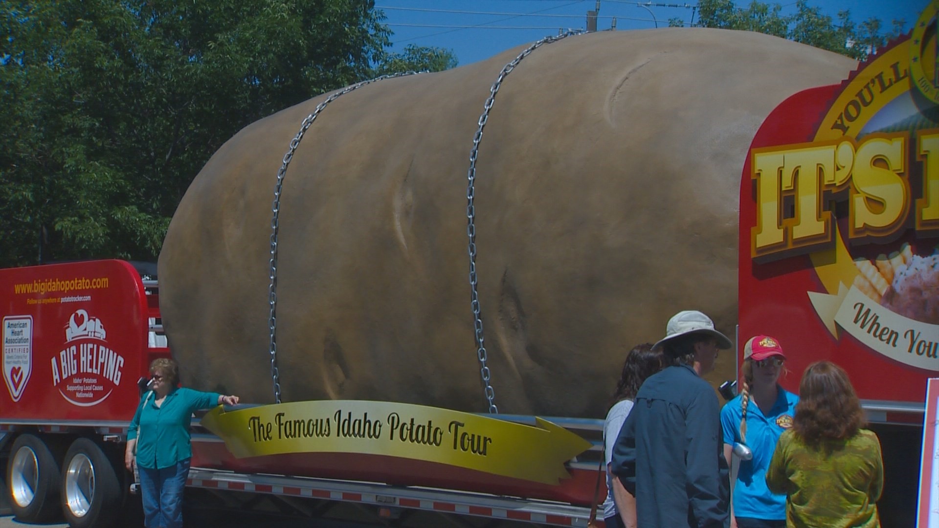 Souped-up Spud: New Big Idaho Potato Truck ready to hit the road | cbs8.com