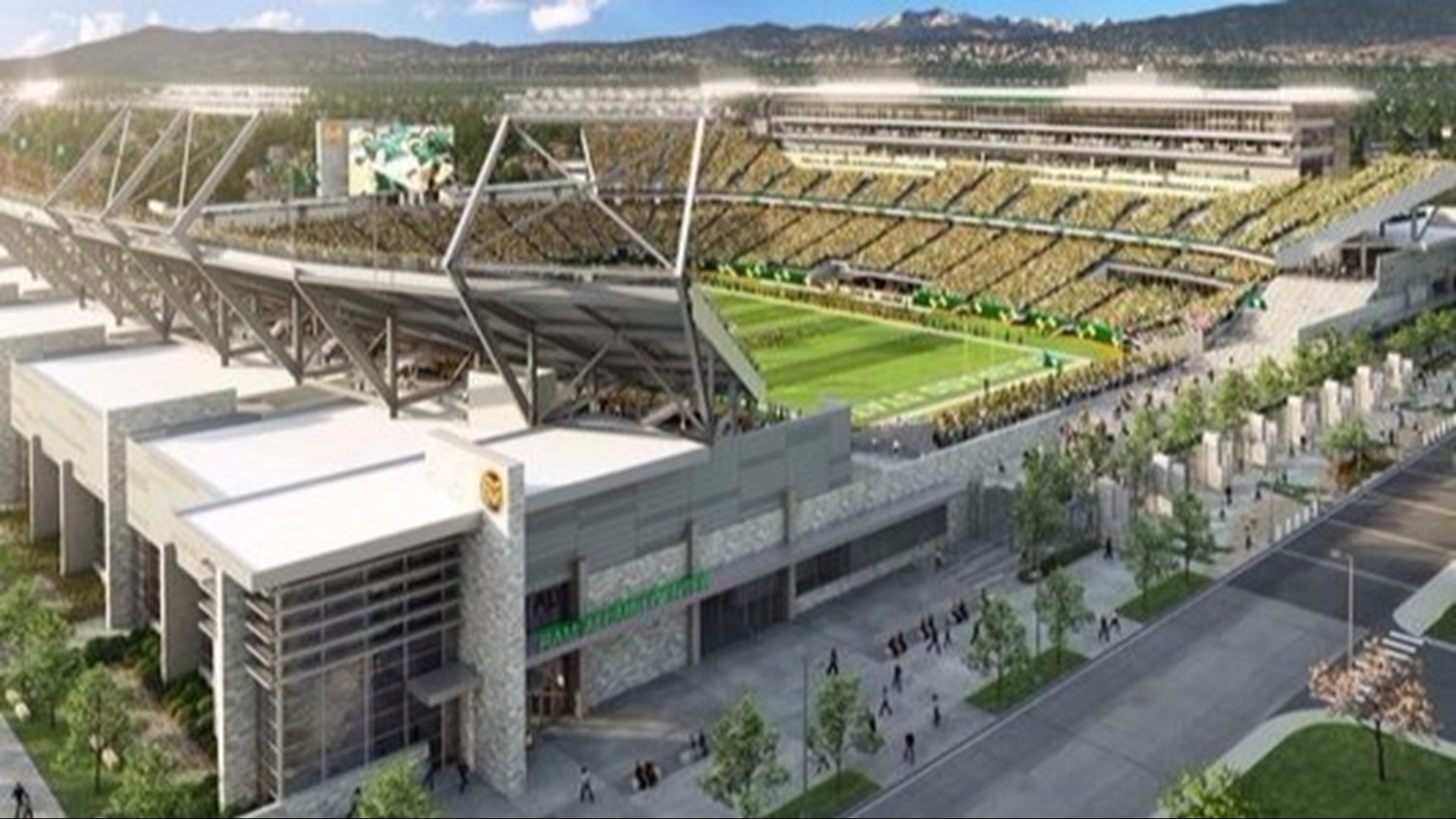 Colorado State University names new on-campus stadium | cbs8.com