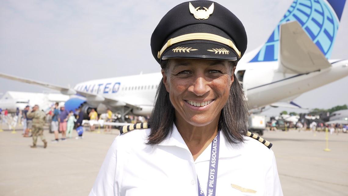 Commercial aviation's first Black female captain inspires others | cbs8.com