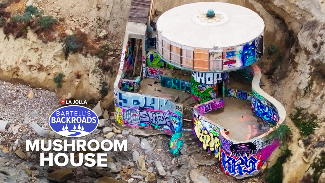 La Jolla’s mysterious Mushroom House: A history | cbs8.com