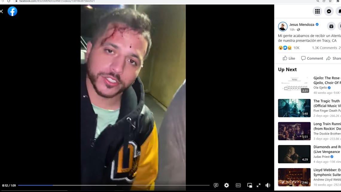Mexican singer Jesus Mendoza attacked, robbed in Tracy | cbs8.com