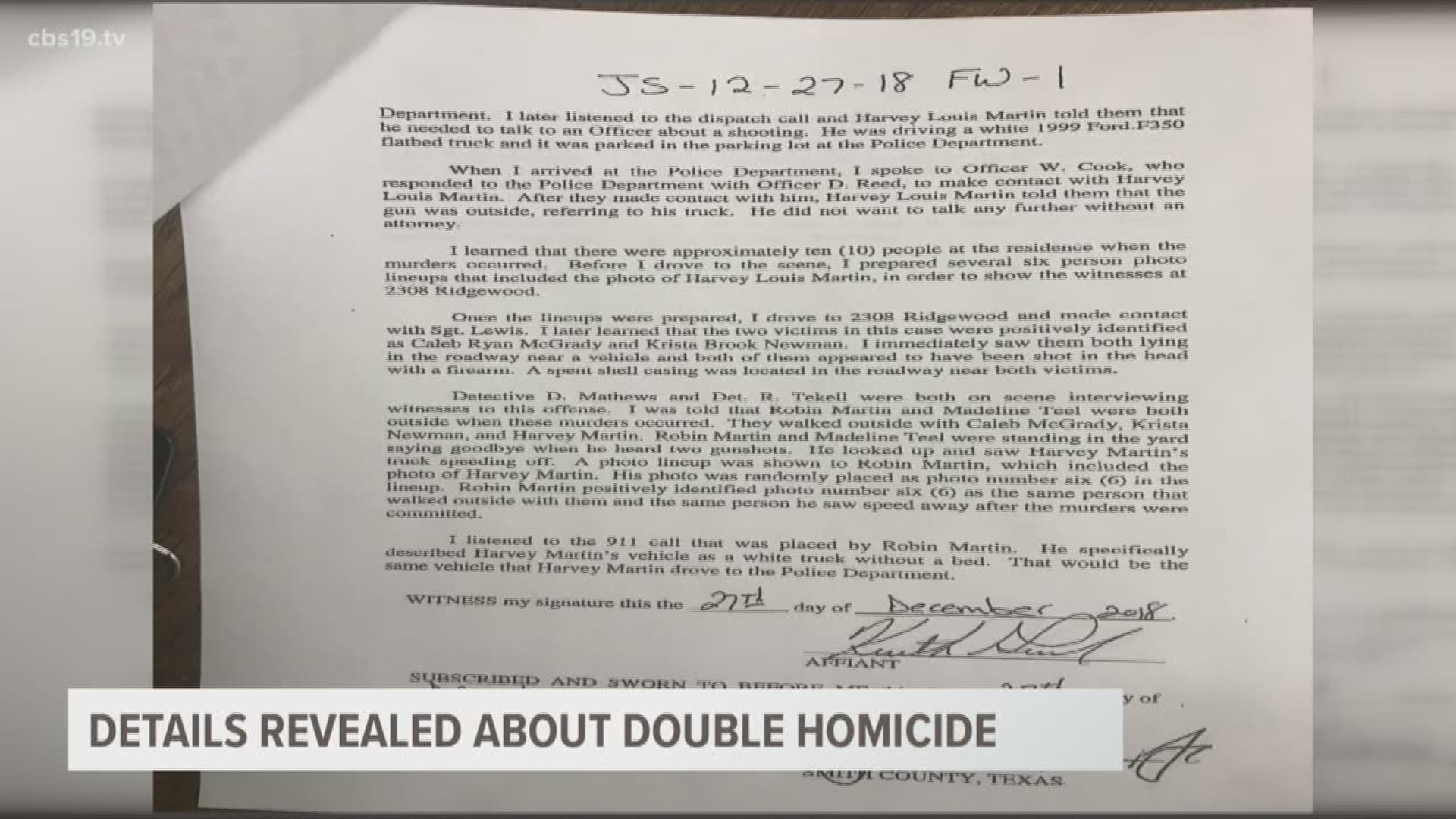Authorities release more information on Tyler double homicide | cbs8.com