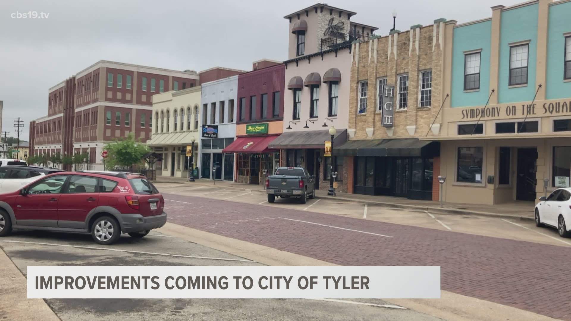 Different improvement projects underway across Tyler | cbs8.com