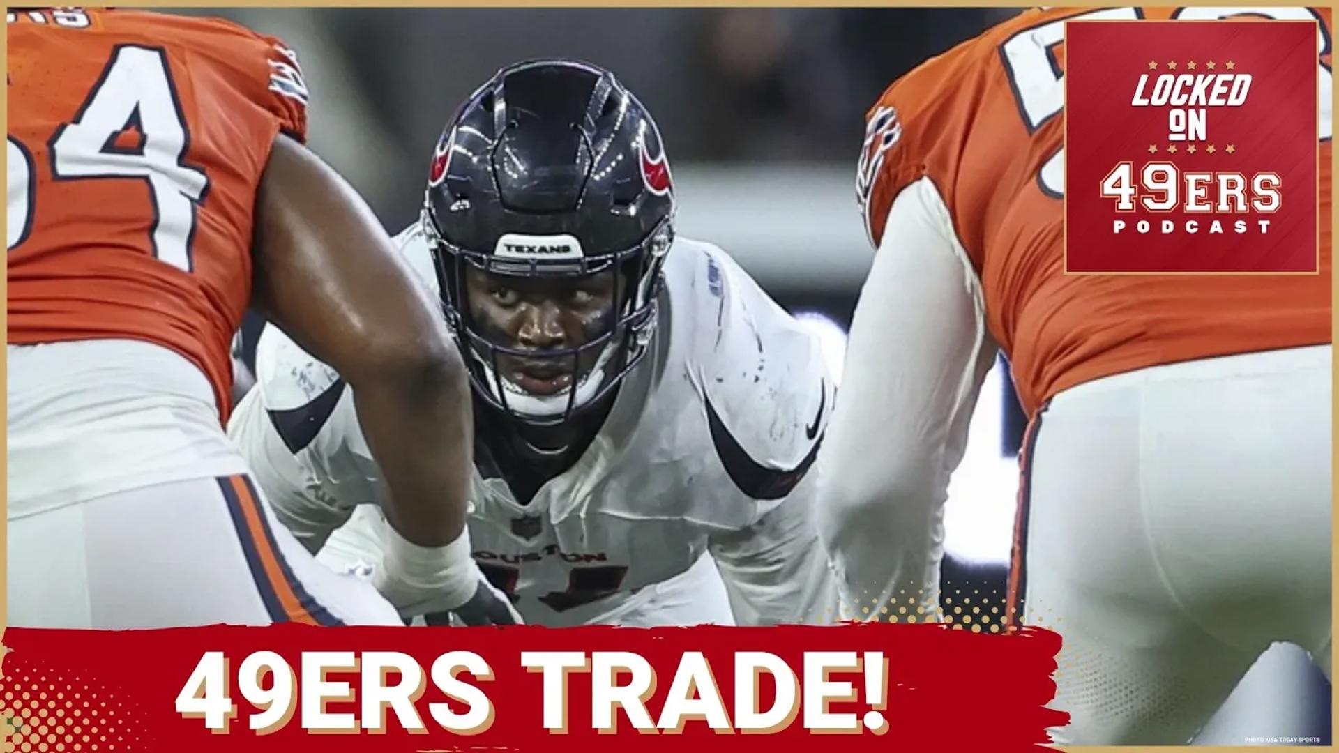 Trade Deadline Reaction: 49ers add DT Khalil Davis from Texans | cbs8.com