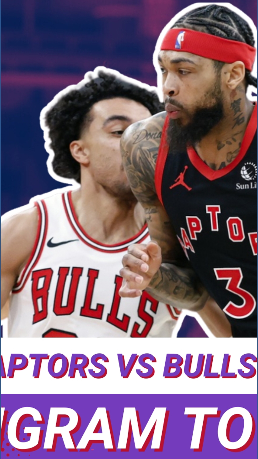 RAPTORS POSTCAST: Brandon Ingram LIGHTS UP Bulls again, Raps hold on ...