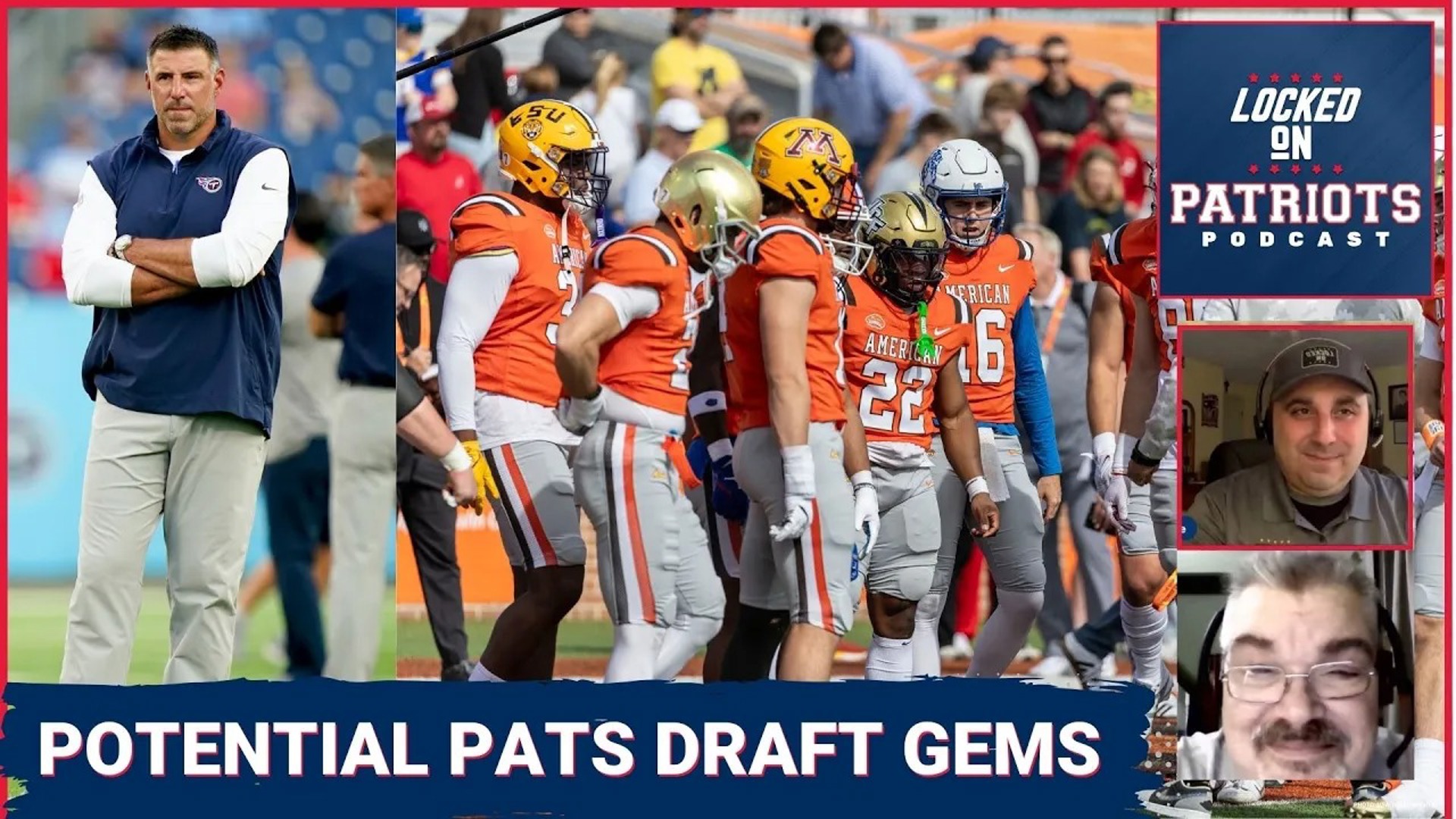 New England Patriots Draft Strategy: Senior Bowl, Shrine Bowl Standouts ...