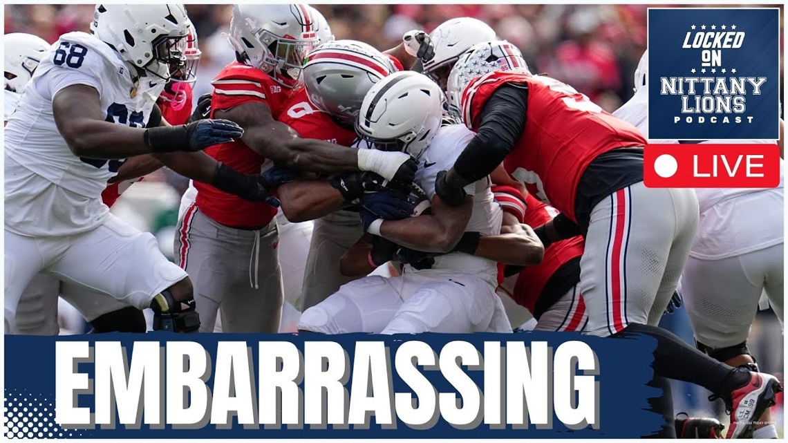 LIVE: Ohio State Dominates Penn State + Fire Andy Kotelnicki?! + Head ...