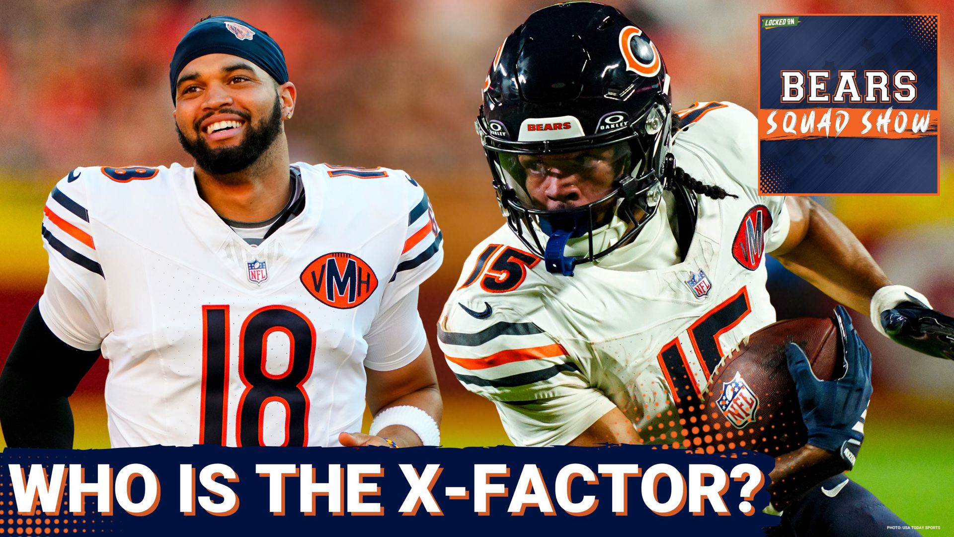 BEARS SQUAD SHOW: The Chicago Bears season HAS ARRIVED! Who is the ...