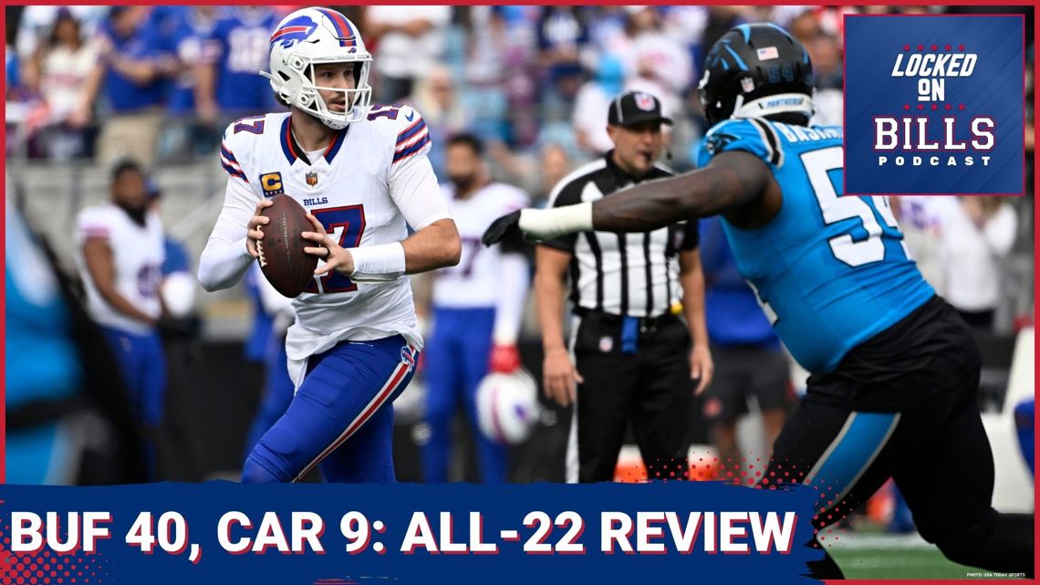 ALL-22 REVIEW: Bills' Passing Game STRUGGLES, Dominant Rushing Offense ...