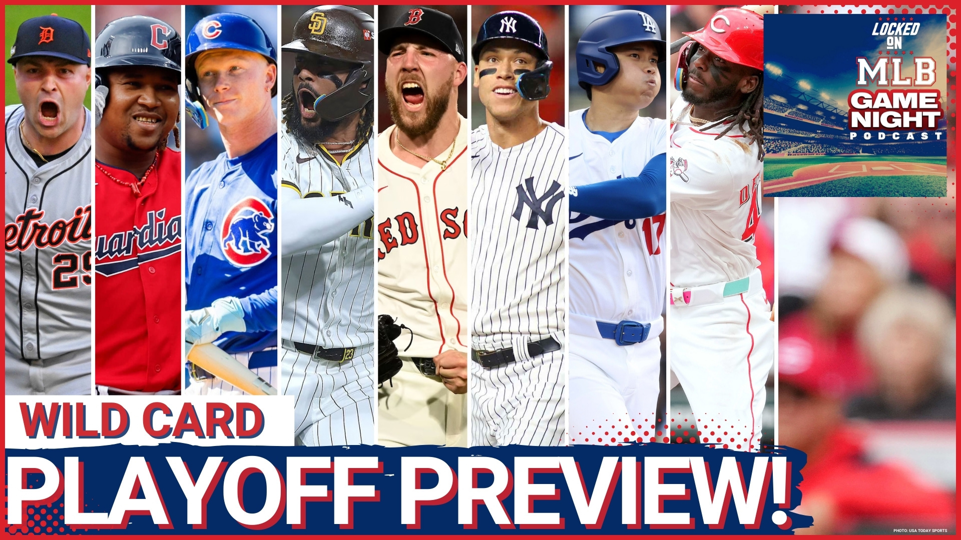 MLB GAME NIGHT: FOUR Wild Card Series Previews! DET vs. CLE, SD vs. CHC, BOS vs. NYY, LAD vs ...