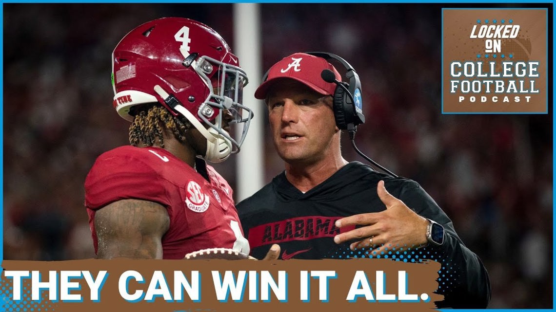 REACTION: Alabama shows NATIONAL TITLE stuff v Georgia, Kalen DeBoer ...