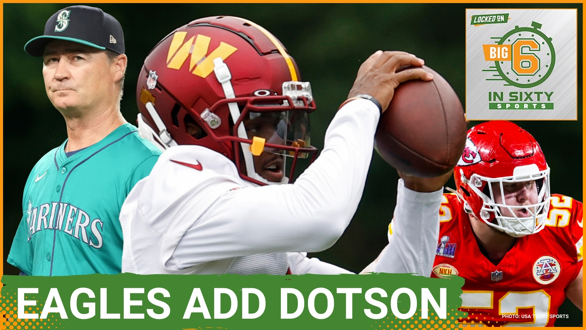 Jahan Dotson Joins The Philadelphia Eagles | The Big 6 in 60 | cbs8.com