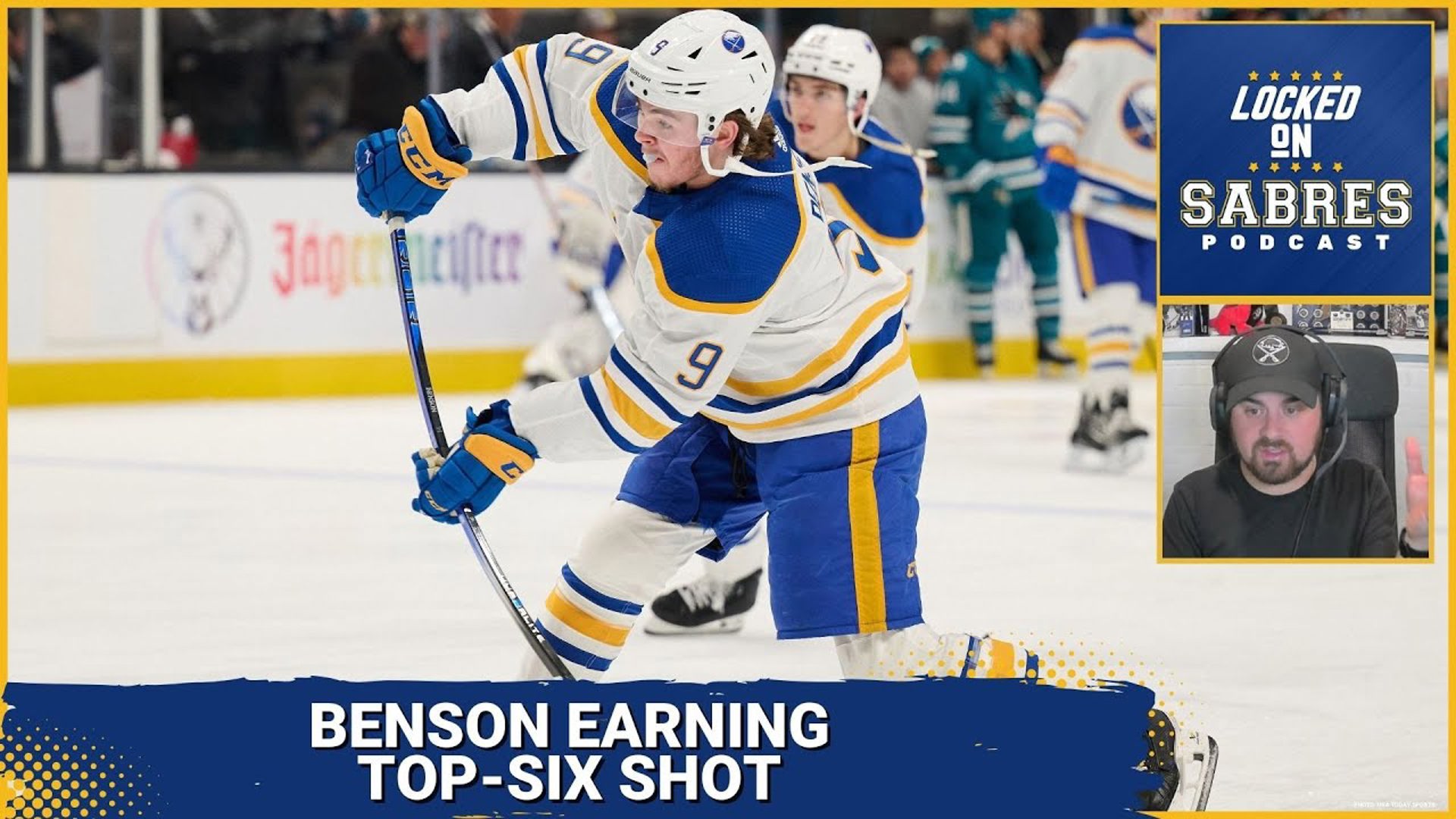 Zach Benson earning top-six job as Sabres head to Europe | cbs8.com