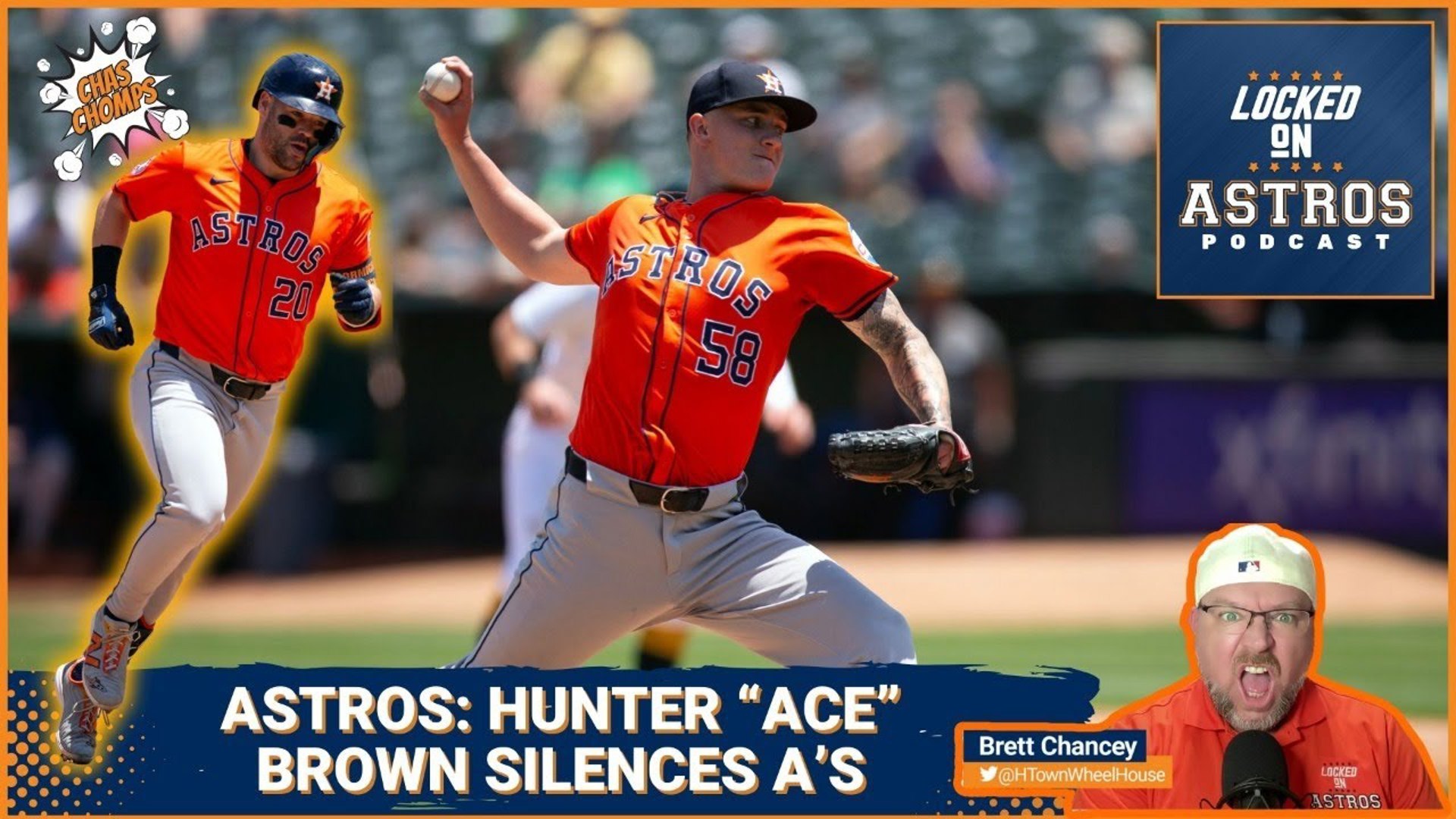 Astros Ace Hunter Brown bids Farewell to Coliseum | cbs8.com