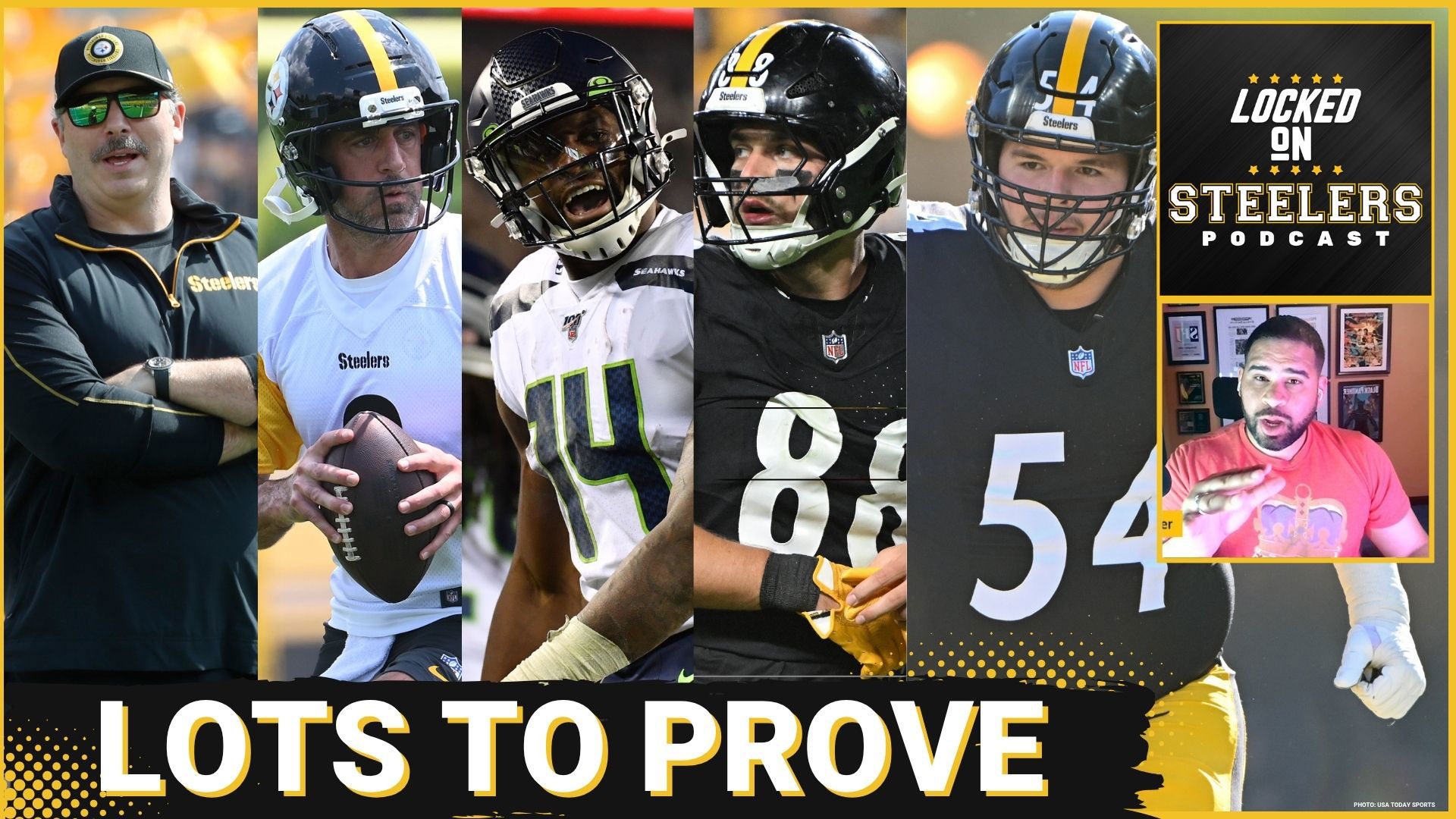 Steelers' Arthur Smith in Prove It Year w/Aaron Rodgers? | Salary Cap ...