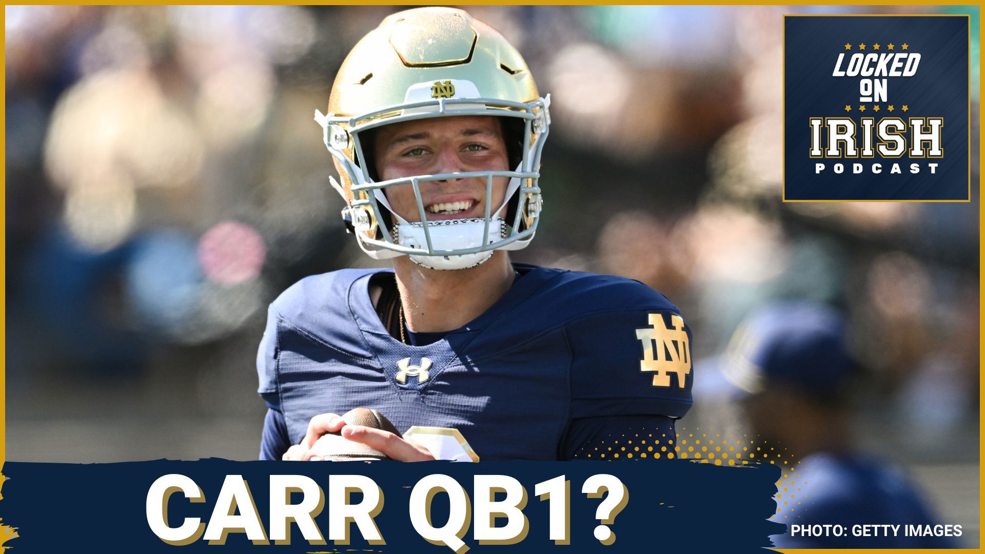 Notre Dame QB Battle: Is the CJ Carr era officially here? | cbs8.com