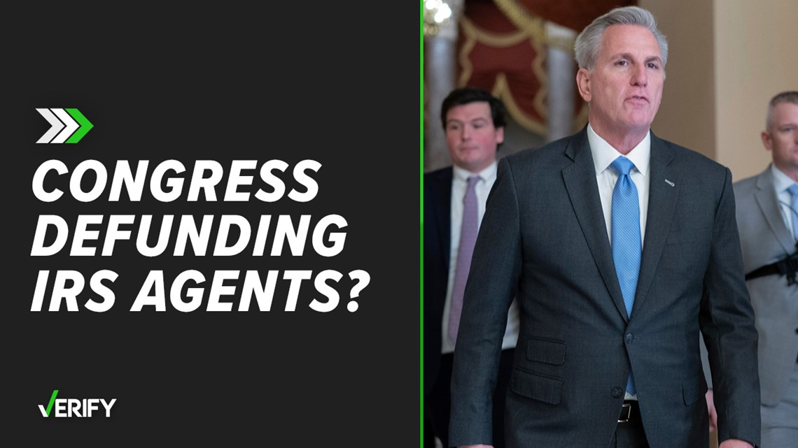 No, Congress has not defunded 87,000 IRS agents | cbs8.com