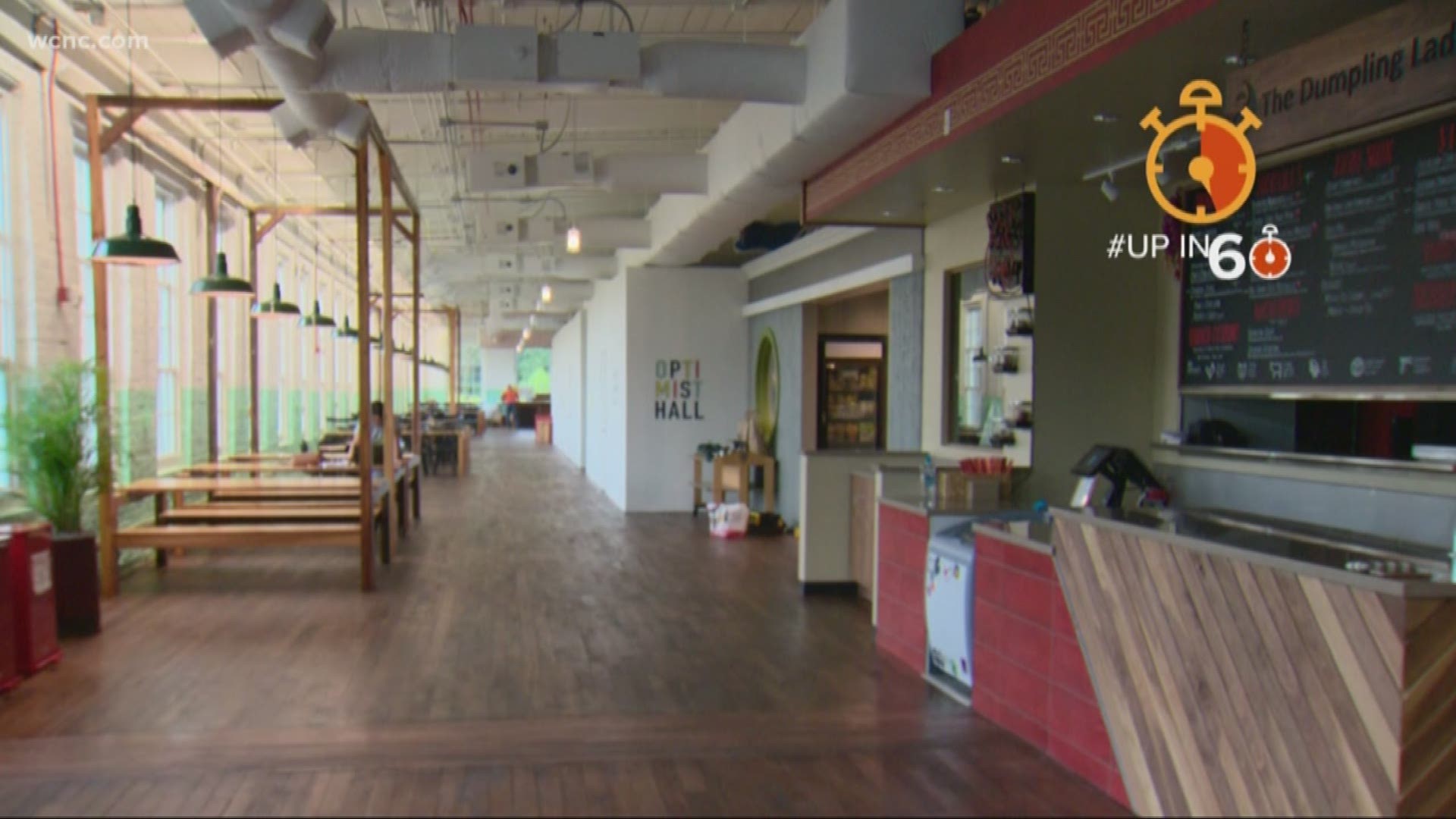 A look inside Optimist Hall, Charlotte's largest food hall | cbs8.com