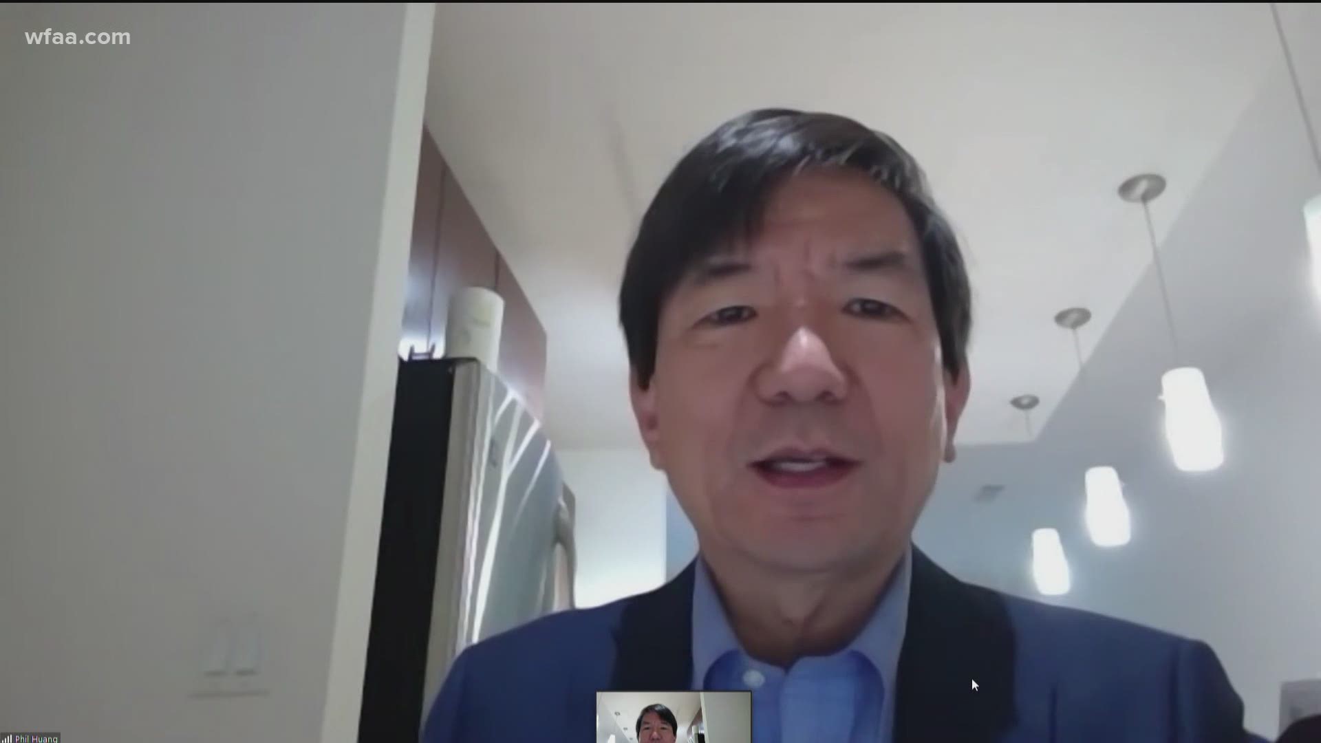 As hospitalizations for COVID-19 rise in Texas, Dr. Philip Huang says ...