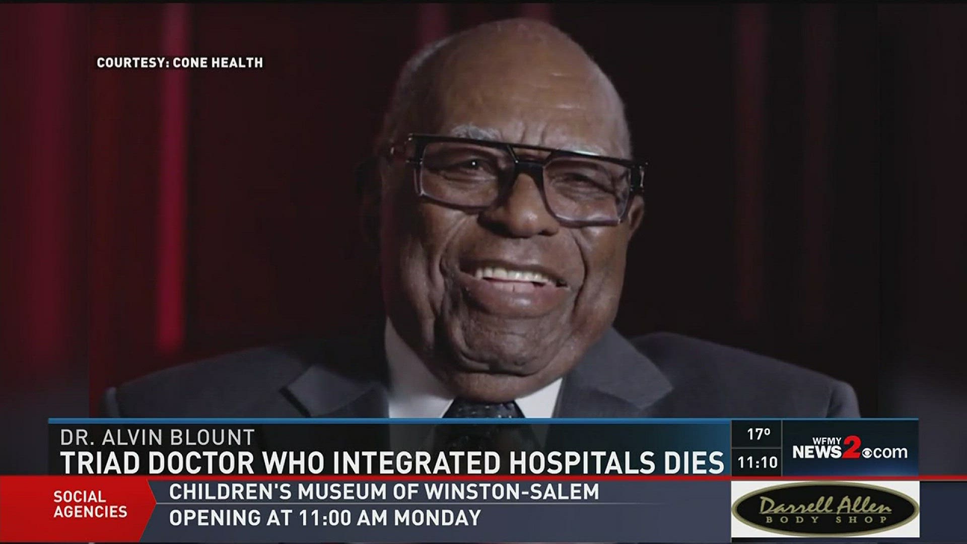 Greensboro Doctor Known For Helping To Integrate Hospitals Dies | cbs8.com