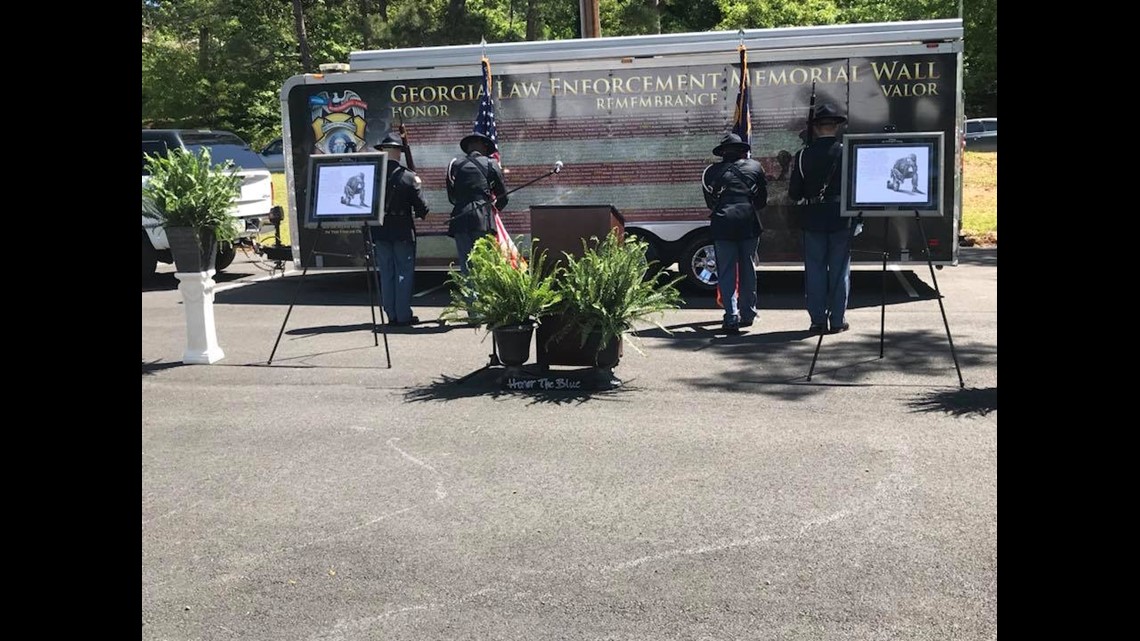 Slain Ga. correctional officers honored on Ga. Law Enforcement Memorial ...