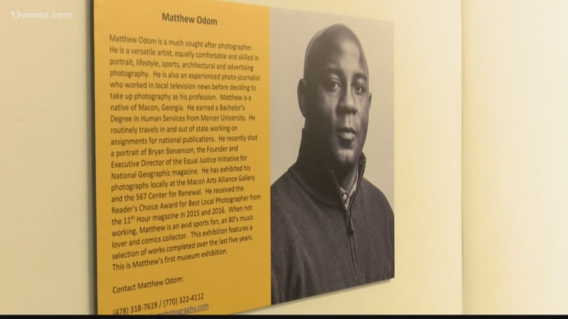 Macon photographer Matthew Odom holds exhibit at Tubman Museum | cbs8.com