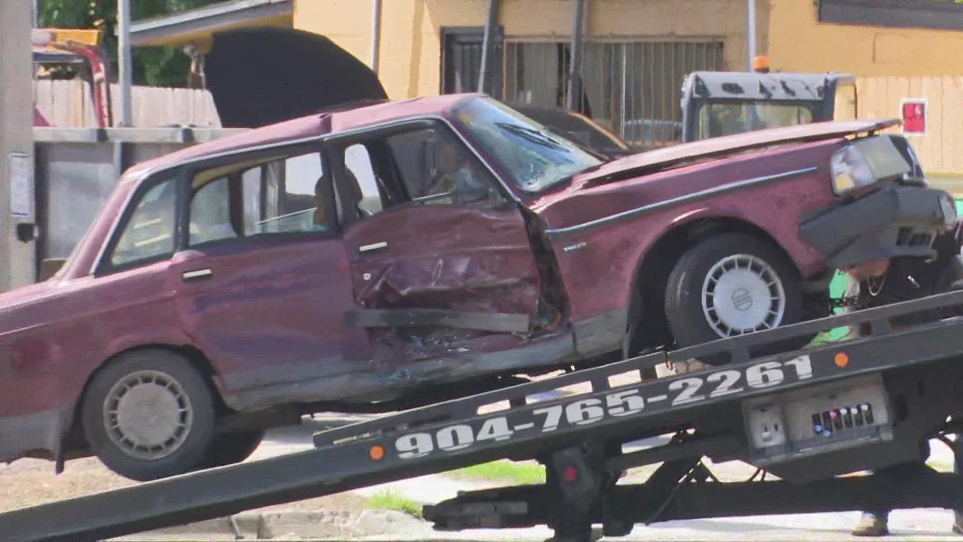 JFRD working traffic incident at Moncrief and 45th | cbs8.com
