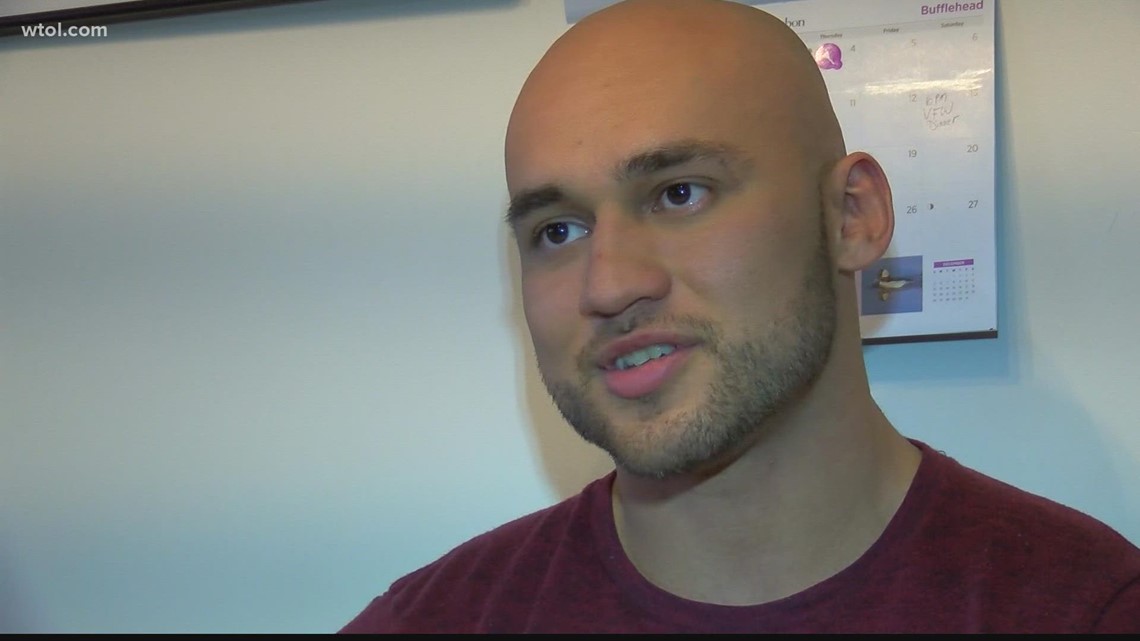 Clyde native sharing his story of recovery in all 50 states | cbs8.com