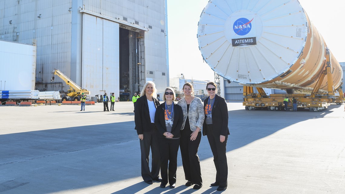 4 women lead the charge on NASA's SLS rocket core stage | cbs8.com